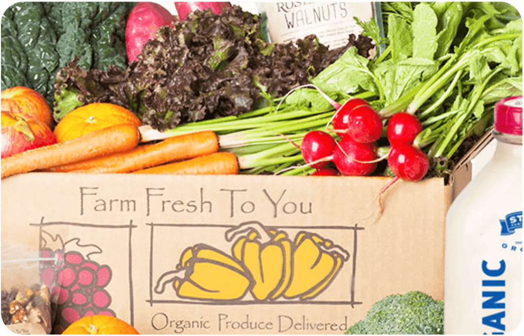 Fruit & vegetable farm boxes