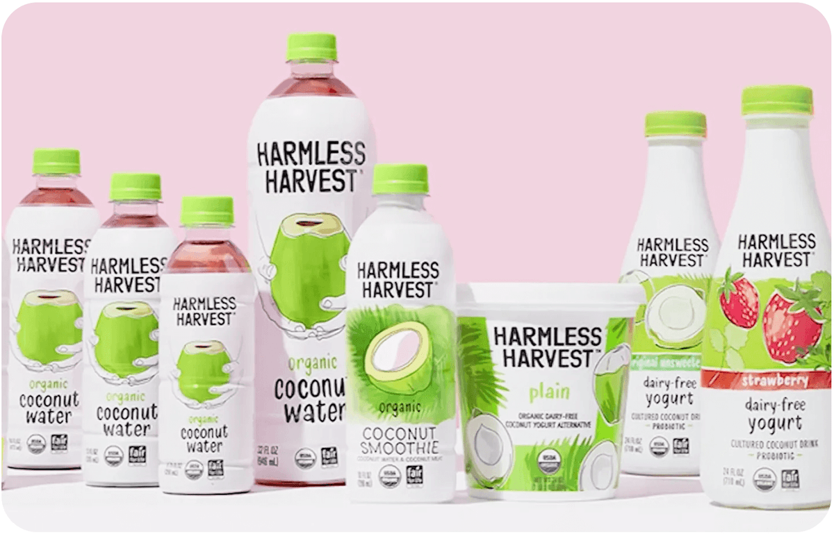 Natural coconut water