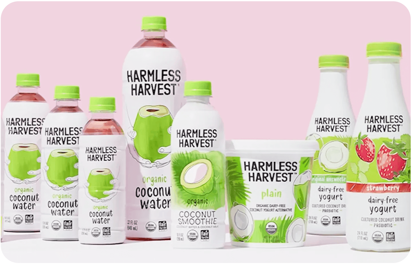 Natural coconut water